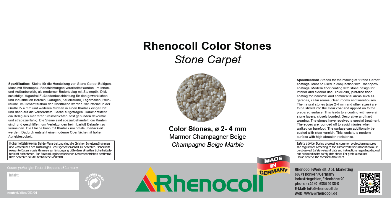 Rhenocoll Color Stones