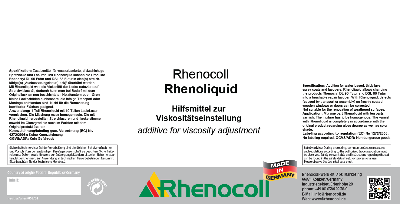 Rhenocoll Rhenoliquid